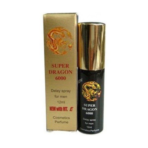 Spray Super Dragon 6000 - pentru ejaculare precoce